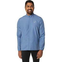 asics Laufjacke CORE JACKET DENIM BLUE