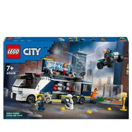 Lego City LEGO® City 60418 Polizeitruck mit Labor