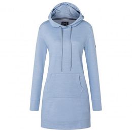 super.natural - Women's Knit Long Hoodie - Hoodie Gr XS blau