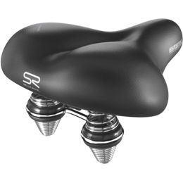 Selle Royal Fahrradsattel Manhattan Unisex Premium, schwarz