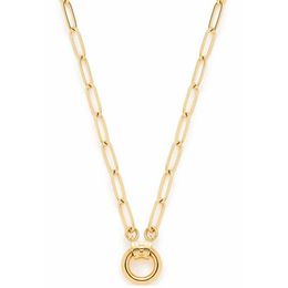 Leonardo Charm-Kette Halskette Moda Clip&Mix, 023344, 023345, gelb|goldfarben