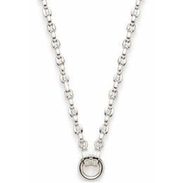 Leonardo Charm-Kette Halskette Romea Clip&Mix, 023272, 023273, silberfarben