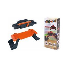 Smoby FleXtreme 2-in-1 PitStop, Rennbahn grau/orange Serie: FleXtreme Altersangabe: von 4 Jahren bis 10 Jahren Material: Kunststoff