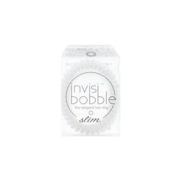 invisibobble Spiral-Haargummi invisibobble Slim Crystal Clear 3 Dünne Haargummis transparent elegant