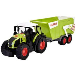 DICKIE TOYS Claas Farm Tractor & Trailer Fertigmodell Landwirtschafts Modell
