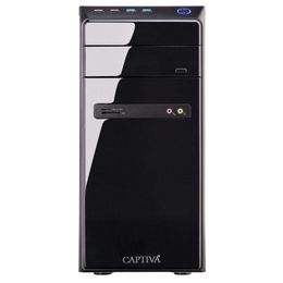 Captiva Workstation I73-238 Business-PC (Intel® Core i5 10400, -, 8 GB RAM, 250 GB SSD, Luftkühlung), schwarz