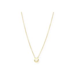 JuwelmaLux Kette mit Anhänger JuwelmaLux Collier 585/000 (14 Karat) Gold mit Brillant 45 cm JL10-05- (1-tlg)