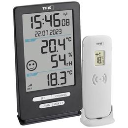 Tfa Dostmann Funk-Thermometer XENA HOME Funk-Thermometer digital Anthrazit