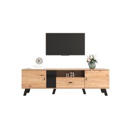 Gotagee TV-Schrank TV-Schrank TV-Möbel Lowboard mit Schubladen Fernsehtisch Schließfach