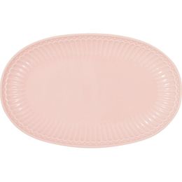 GreenGate Salatteller Alice Teller oval pale pink 23 cm