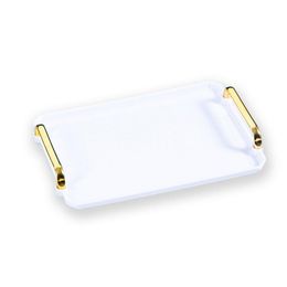 Bizaical Tablett Tablett Rechteckig Serviertablett Plastik