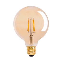 Näve näve LED-Leuchtmittel, Leuchtmittel LED Lampe E27 Glühbirne Vintage Kugel 4W 310lm warmweiß