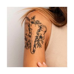 Gilde Schmuck-Tattoo Elefant