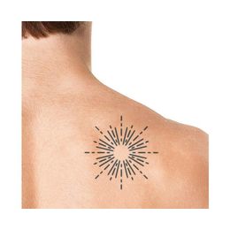 Gilde Schmuck-Tattoo Sonnenstreifen