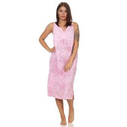 EloModa Nachthemd Damen Nachthemd Sleepshirt Nachtwäsche ohne Ärmel; (1-tlg)