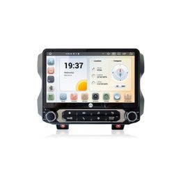 TAFFIO Für Jeep Wrangler JL Gladiator 9" Touchscreen Android GPS CarPlay Einbau-Navigationsgerät