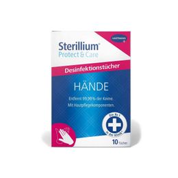 Paul Hartmann AG Sterillium® Protect & H.Care Tissues Karton á 10 Stück Hand-Desinfektionsmittel (100-St. für schnelle Desinfektion)