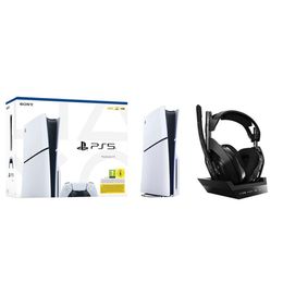 Playstation 5 Disk Edition (Slim) (inkl. ASTRO Gaming A50 Wireless Gaming-Headset mit Ladestation)