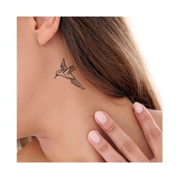 Gilde Schmuck-Tattoo Kleiner Vogel