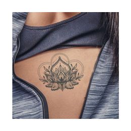 Gilde Schmuck-Tattoo Lotus spirituell