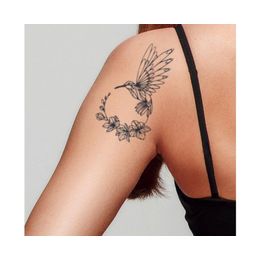 Gilde Schmuck-Tattoo Vogelkranz