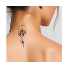 Gilde Schmuck-Tattoo Lotus Stab