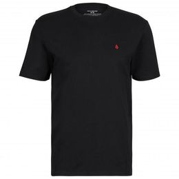 Volcom - Stone Blanks Basic S/S - T-Shirt Gr XS schwarz