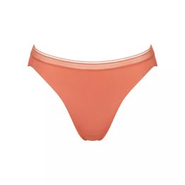 Sloggi - Slip mit hohem Beinausschnitt - Orange M - Sloggi Body Adapt Twist - Unterwäsche für Frauen