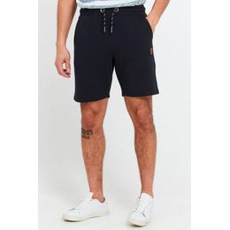 INDICODE Sweatshorts IDKultop Sweatshorts mit Lederapplikationen