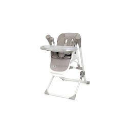 Lorelli Kinderhochstuhl, Babywippe Ventura 2 in 1 ab Geburt, Musik, verstellbar beige grau