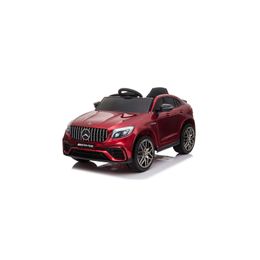 Moni Kinder Elektroauto Mercedes AMG GLC 63S, EVA-Reifen, Musik, Fernbedienung rot