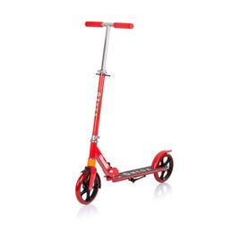 Chipolino Kinderroller Omega PU R&auml;der ABEC-7 Lager verstellbar faltbar Bremse rot