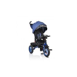 Byox Tricycle Dreirad Tornado Luftreifen Sitz drehbar Musikfunktion, Beleuchtung blau