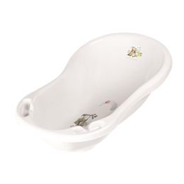 Lorelli Babybadewanne Comic 84 cm lang ergonomische Form Ablagef&auml;cher ab Geburt wei&szlig;2