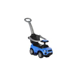 Lorelli Rutscher 3 in 1 Kinderauto Off Road Schiebegriff Musik R&uuml;ckenlehne in blau