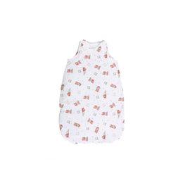 Lorelli Baby Winterschlafsack 85 cm 100% Baumwolle, 2,5 TOG, Maße 80 x 45 x 3 cm weiß beige