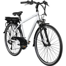 Z&uuml;ndapp Z&uuml;ndapp Z802 E Bike 28 Zoll Trekkingrad wei&szlig;/grau