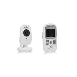 Lorelli Babyphone Safeness Nachtsicht, 2,4 " LCD-Farbdisplay, Temperaturanzeige wei&szlig;