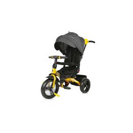 Lorelli Tricycle Jaguar 4 in 1 Schiebestange Sitz drehbar, verstellbar, Faltdach schwarz