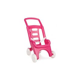 Pilsan Puppenbuggy, Puppenwagen 07606, mit Sicherheitsgurt, ab 2 Jahre pink