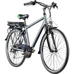 Z&uuml;ndapp Z&uuml;ndapp Z802 E Bike 28 Zoll Trekkingrad grau/gr&uuml;n