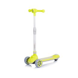 Chipolino Kinderroller Orbit 3 LED-R&auml;der Bremse Lenker h&ouml;henverstellbar klappbar gr&uuml;n