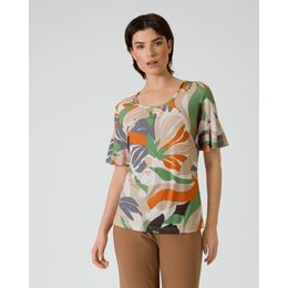 Couture Line Shirt mit floralem Print