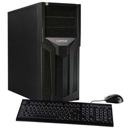 Captiva Workstation I75-757 Business-PC (Intel® Core i7 12700K, -, 32 GB RAM, 1000 GB SSD, Luftkühlung), schwarz