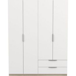 Demeyere Group Drehtürenschrank Kinderkleiderschrank, 4 Türen, 2 Schubladen Breite ca. 157cm, Höhe ca. 200cm
