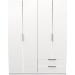 Demeyere Group Drehtürenschrank Kinderkleiderschrank, 4 Türen, 2 Schubladen Breite ca. 157cm, Höhe ca. 200cm