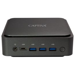 Captiva Mini PC Power Starter I76-495 Mini-PC (Intel® Core i5 1240P, -, 8 GB RAM, 1000 GB SSD, Luftkühlung), schwarz