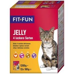 FIT+FUN Adult Jelly 4 Sorten 12x100g