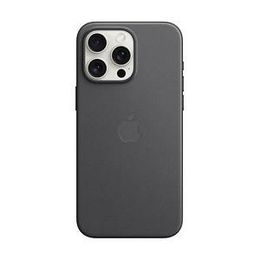 Apple Feingewebe Case mit MagSafe Handy-Cover für Apple iPhone 15 Pro Max schwarz