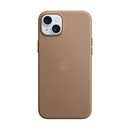 Apple Feingewebe Case mit MagSafe Handy-Cover für Apple iPhone 15 Plus taupe